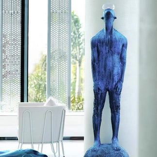 Blue Man Art Sculpture – Lyfairs