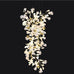 Porcelaneous Leaves Twig Chandelier Tree Branch Shaped Pendant Light F ...